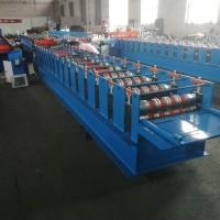 China 265mm Width Strip Lock Roll Forming Machine Bemo Standing Roof Machine for sale