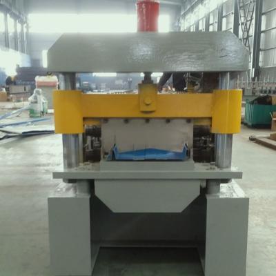 China Snap Lock Roofing Sheet Roll Forming Machine 0.3-0.8mm 16 Rollers 75mm Shaft for sale