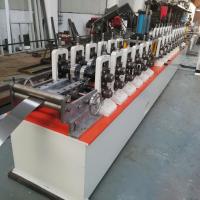 China 304 Stainless Steel L Profile Angle Roll Forming Machine 72x35mm 0.8mm Thickness PLC Control for sale