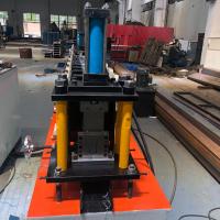 China 304 Stainless Steel L Profile Angle Roll Forming Machine 72x35mm 0.8mm Thickness PLC Control for sale