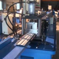 China Opposed VCD Fire Damper Blade Roll Forming Machine Width Adjustable HVAC System for sale