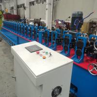 China Full Automatic Steel Rolling Shutter Door Octagonal Tube Roll Forming Machine 30m/min 24 Stations for sale