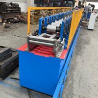 China 60mm Shutter Door Roll Forming Machine Servo Following Saw Cutting for sale