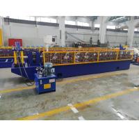 China Automatic Rain Spout Gutter Roll Forming Machine 0.3-0.8mm Aluminium Profile Making Machine for sale