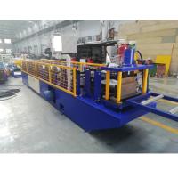 China Automatic Customized 0.8mm PPGI Aluminium Roof Gutter Profile Making Machine for sale