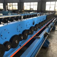 China PPGI Adjustable Wall Panel Roll Forming Machine 10-12 m/min 700-1000mm Width for PU Sandwich Panel Line for sale