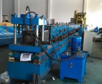 China Storage Shelf Roll Forming Machine 15 Stations 75mm Shaft 8-10m/min Speed for sale