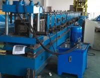 China Galvanized Steel Storage Rack Upright Roll Forming Machine 18-Station 11KW with Quick-Change Cassette System for sale