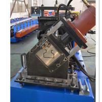 China 100x85mm Pallet Racking Upright Roll Forming Equipment with 80T Press Machine and 18 Forming Stations for sale
