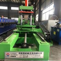 China Galvanized Steel Deck Roll Forming Machine 0.7mm Vigas Hydraulic Cutting for sale