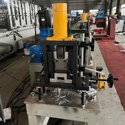 China U Post Profile Roll Forming Equipment 1.0-2.0mm GCr15 Steel Hydraulic Pre Punching for sale