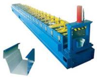 China Automatic Color-Steel Downspout Roll Forming Machine for 0.3-0.6mm Half Square Gutters with 13 Roller Stations for sale