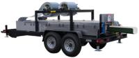 China Portable Cold Roll Forming Equipment for Rainwater Downpipe - 16 Stage Forming, 7.5Kw Motor, 10-20m/min Speed for sale