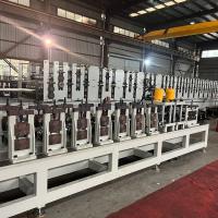 China 2.0mm U Post Roll Forming Machine Galvanized Steel With Slotted Holes for sale