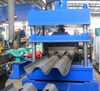 China 22Kw Guardrail Roll Forming Machine 300mm Width 10-20 m/min Speed with 15 Roller Stations for sale