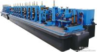 China High Frequency Welding Tube Roll Forming Machine with Fly Saw Cutting - 100KW Power, Φ10-63.5mm Diameter Range, 20-100m/min Speed for sale