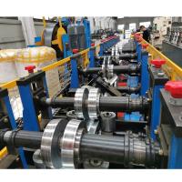 China High Speed C Purlin Roll Forming Machine Metal C Section Making Machine with Servo Following Cutting for sale
