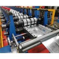 China High Speed C Purlin Roll Forming Machine Metal C Section Making Machine with Servo Following Cutting for sale