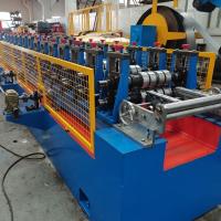 China 120mm Width Stud Track Roll Forming Machine 4KW Galvanized Channel Steel Profile for sale