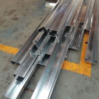 China 120mm Width Stud Track Roll Forming Machine 4KW Galvanized Channel Steel Profile for sale