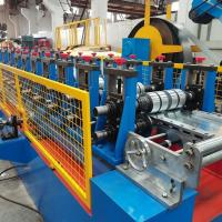 China C Profile Purlin Stud Track Roll Forming Machine 100mm 11KW Galvanized for sale