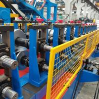 China Galvanized Steel Stud And Track Roll Forming Machine 160mm Width C Profile Channel for sale