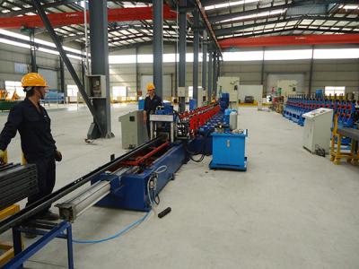 China Solar Strut Roll Forming Machine with 19 Stations and 22Kw Motor - Automatic Production Line for 1.5-2.0mm Steel for sale