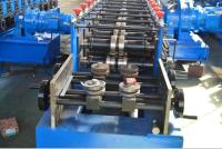 China PLC Control Hydraulic Punching Roll Forming Machine for Solar Strut with 13 Roller Stations and 4-5m/min Speed for sale