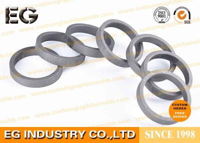 China Custom made high temperature resistance Dia 10mm - 500mm High pure graphite rings for sealing mechanical rotating parts for sale