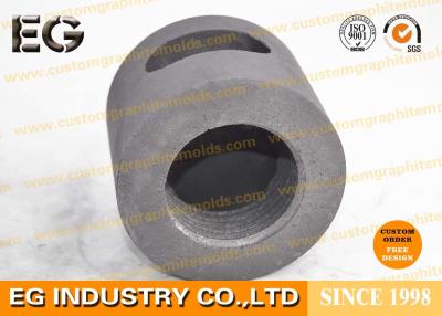 China High pure High thermal shock resistance graphite Round nut with hole on the side for Industrial for sale