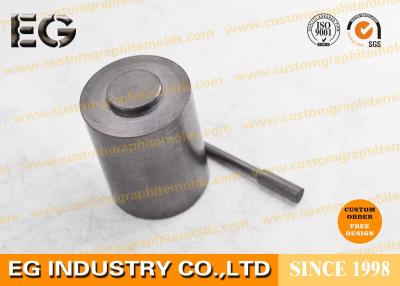 China Length 20mm Extrusion Polishing Carbon high pure Stirring Rod , Self Lubricating Graphite Round Bar for sale