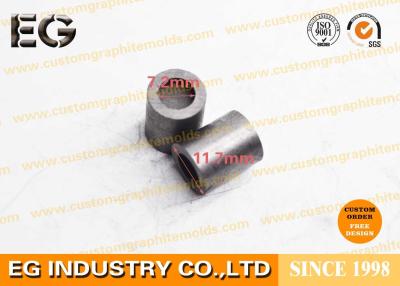 China High pure custom graphite molds dia 7.2mm sintering molds for diamond wire saw segment core drill bits for sale