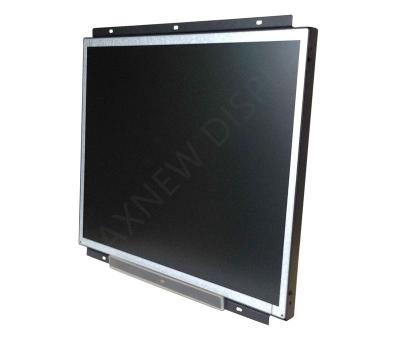 China 17 Inch High Bright Outdoor Machine Cooling Fans Open Frame LCD Monitor for sale