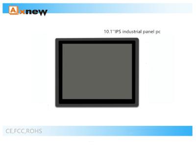 China Fanless Flat True Industrial Touch Panel PC 10.1'' Capacitive IP55 Front 350cd/m2 for sale