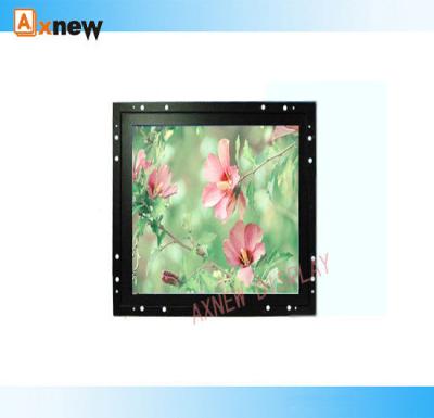 China 300 Nits 10 Point Multi Touch Screen PCT Industrial Chassis Monitor With VGA Dvi Hdmi 12V Input for sale