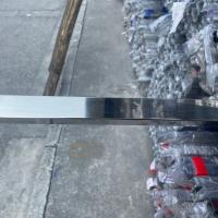 China A554 201 Stainless Square Rectangular Pipe Decorative Tube 600G Polished 1.0mm for sale