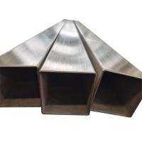 China Customized Stainless Steel Square Pipe 201 321 904L 316L 100mm for sale