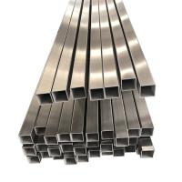 China Customized 20mm Stainless Steel Square Pipe BA HL Welding for sale