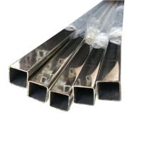 China Customized 20mm Stainless Steel Square Pipe BA HL Welding for sale