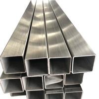 China Customized 20mm Stainless Steel Square Pipe BA HL Welding for sale