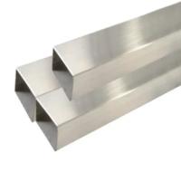 China Welded Square Stainless Steel Pipe 316 304 430 201 Tube 180 Grit for sale