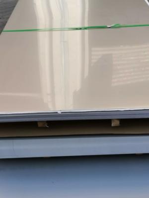 China Customized Gold Color ASTM A240 SUS316L Brush Finish Cold Rolled Stainless Steel Sheet for sale