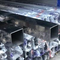 China ASTM A554 TP304 Stainless Square Tube 600G Polished 1.2mm  Thickness For Kitchenware for sale
