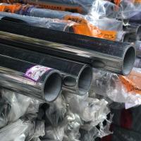 China 201 SS Welded Round Tube 600 Grit Polished A554 Tube For Kitchen Appliance for sale