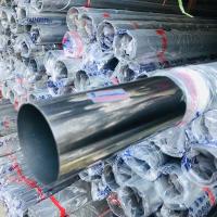 China Polished A312 Butt Welded Stainless Steel Pipe 114mm Tube Decorative for sale