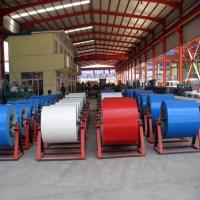 China Factory Supply  0.12mm- 0.6mm Color Coated Steel Prepainted Steel Coil PPGL PPGI for sale
