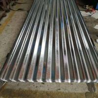 China Galvanized Spangle Corrugated Roof Sheet Hot Dip Gauge 22 Zinc Coated for sale