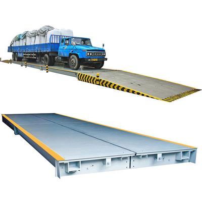 China Heavy Duty 120 Ton Electronic Dump Truck Scale Weighbridge Digital Printer for sale