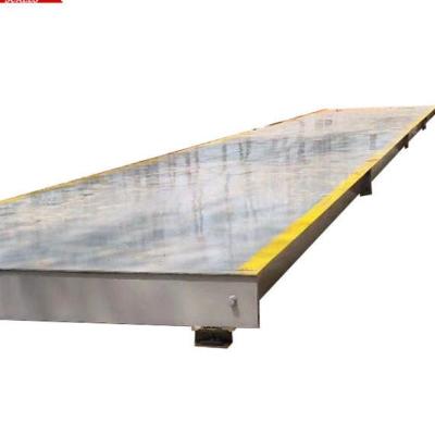 China High Accuracy 40-100 Ton  Heavy Lorry Vehicle Weighbridge for sale