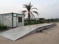 China 18M 100 Ton Electronic Vehicle Scales Weighing Systems SCS for sale